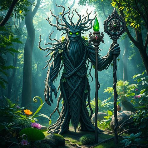 Standing Strong A Majestic Forest Guardian