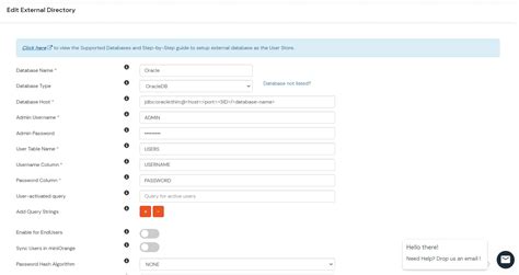 Configure Oracle Database User Provisioning And Deprovisioning