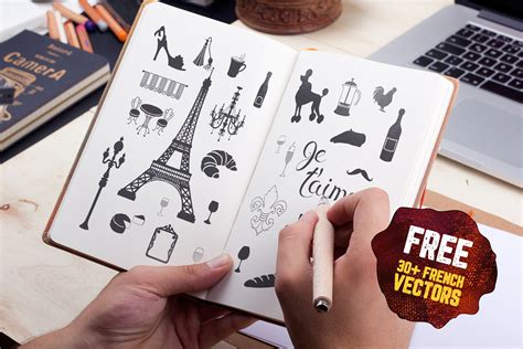 Eiffell Brush Script Font Extras Design Panoply