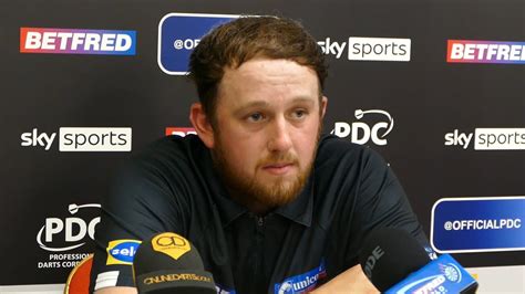 Callan Rydz On Matchplay Debut Durrant Tough To Play But Nerves Settles Ahead Of Round Two