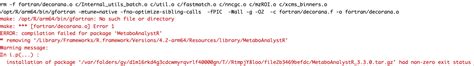 gfortran issues no solution so far · issue 256 · xia lab
