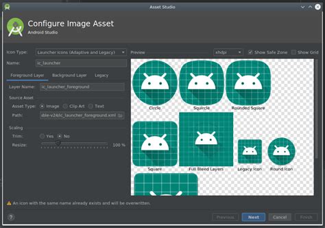 android adaptive icons from zero to app