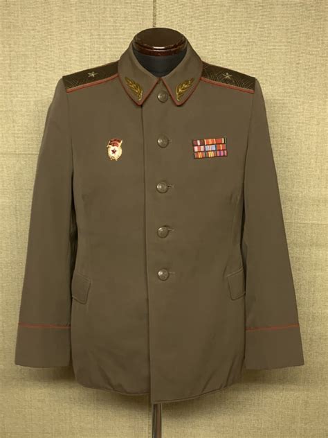 Yahoo オークション 超希少品 ソ連軍 M69 少将 将官野戦服セット 上
