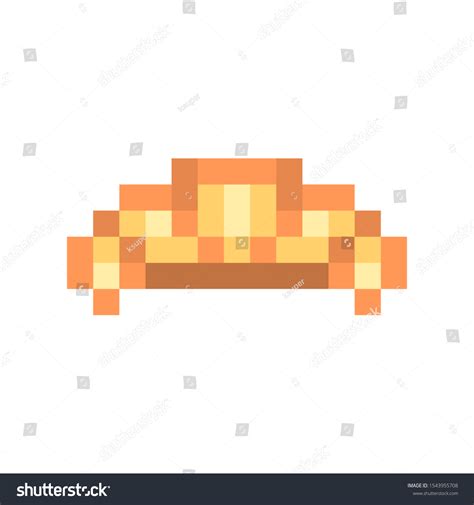 Vektor Stok Croissant 8 Bit Pixel Art Food Tanpa Royalti 1543955708 Shutterstock