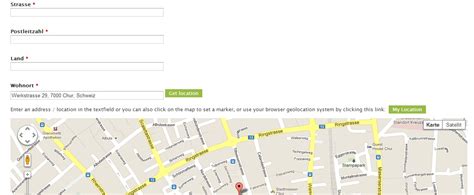 store and display geocoded address information and or address data entered by users [ 1040640