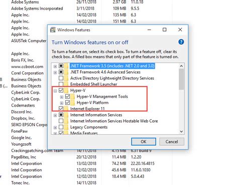 HYPER V On Windows 10 PC ABLE Home Office