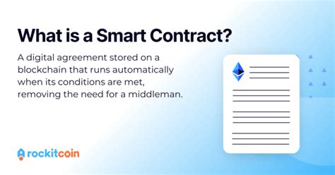 What Is A Smart Contract What They Are And How They Work
