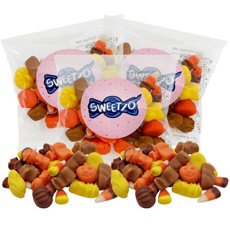 Fall Festival Mellocreme Candy Mix Individual Packets For Goodie Bags And Bowl