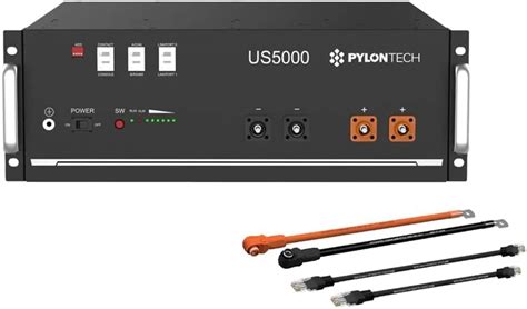 Pylontech 1 X Us5000 Lifepo4 Battery 48 Kwh With Inverter Connection