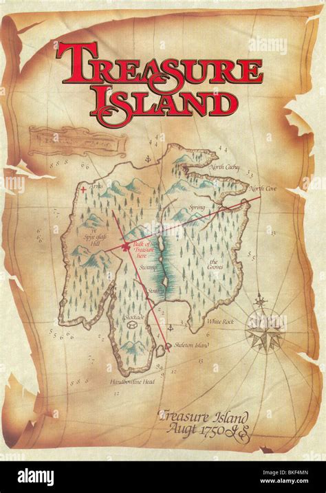 Treasure Island Map Stock Photos Treasure Island Map Stock Images Alamy