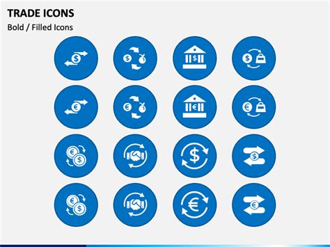 Trade Icons For PowerPoint And Google Slides PPT Slides