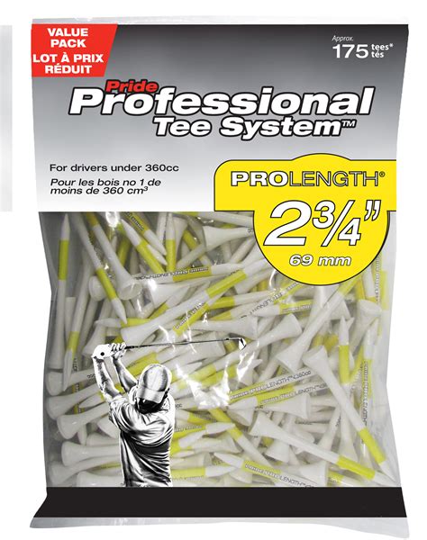 Pride Sports Pts Golf Tees Jandm Golf Inc