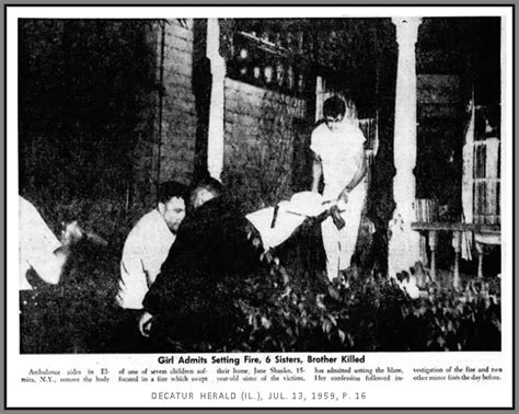 Unknown Gender History Jane Shusko 15 Year Old Mass Murderess New