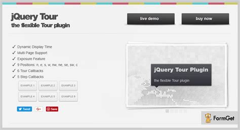 4 Premium Jquery Tour Plugins 2022 Formget