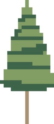 Pixel Tree PNGs For Free Download