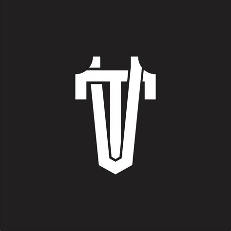 Vt Logo Monogram Design Template 16154169 Vector Art At Vecteezy