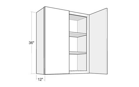 Montclair Lace W3036 36 High Wall Cabinet Assembled Kitchen Cabinets