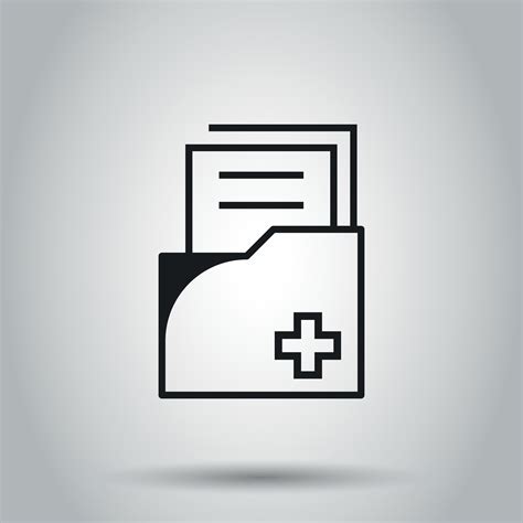 Document Flat Vector Icon Archive Data File Symbol Logo Illustration Business Concept Simple