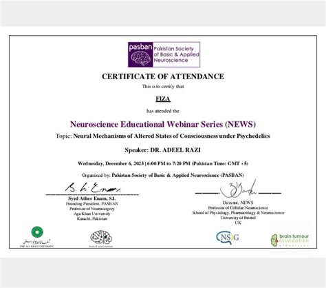 Fiza Panhwar On Linkedin Excited To Share My Latest Certificate From