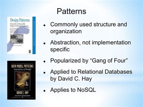 Modeling With Document Database 5 Key Patterns Ppt
