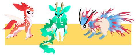 Alternate Eeveelutions By Scub4 On Deviantart