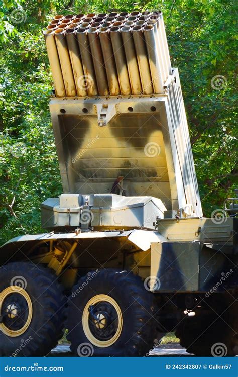 Elements Of The Grad Multiple Launch System Editorial Image 242342800