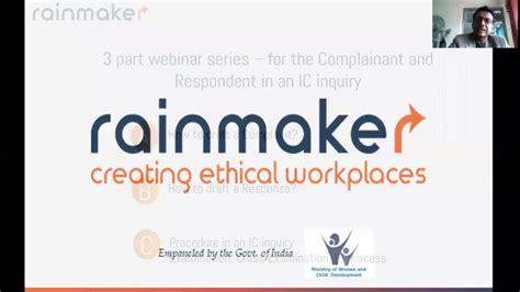 Webinar How To File A Complaint Of Sexual Harassment IC Inquiry YouTube