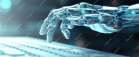 Premium Ai Image Futuristic Concept Of Robotic Aid With Artificial Intelligence A Robot