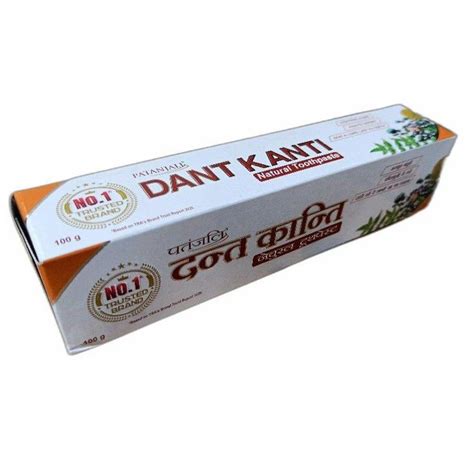 Patanjali Dant Kanti Toothpaste, Packaging Size: 100 Gm at ₹ 50/box in ...