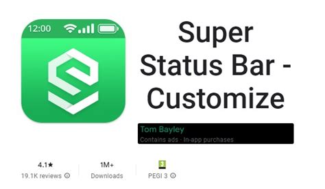 Super Status Bar Customize Premium Unlocked Mod Apk