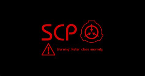 SCP Foundation Warning Keter Class Scp Pin TeePublic