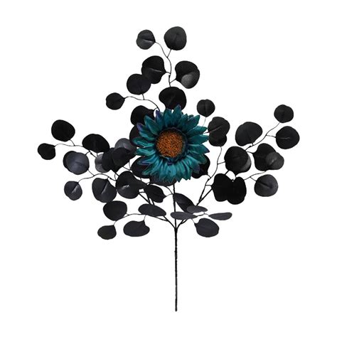 Nmdmisc Halloween Fall Eucalyptus Stems Artificial 25 Inch Fake