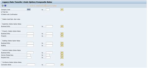 FVIR SAP Tcode Legcy Data Trnsfr Reset Option Rates