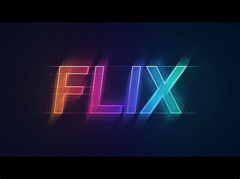 Free Video Create A Glowing Neon Text Effect In Photoshop From Dansky