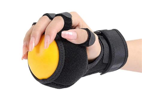 Deluxe Anti Spasticity Hand Ball Splint Functional Impairment Finger Orthosis Orthosis Wrist