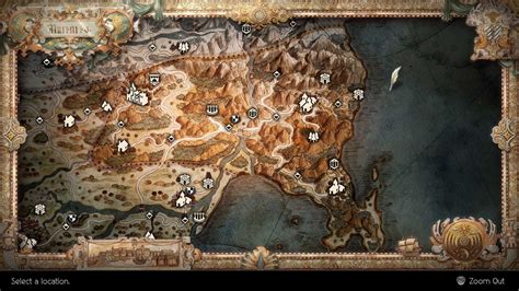 Octopath Traveler 2 Full Map And Location Guide