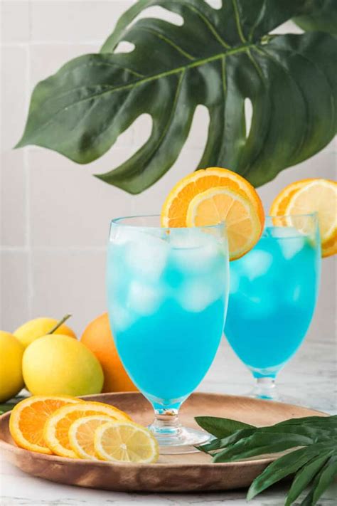 Blue Lagoon Mocktail Recipe House Of Nash Eats