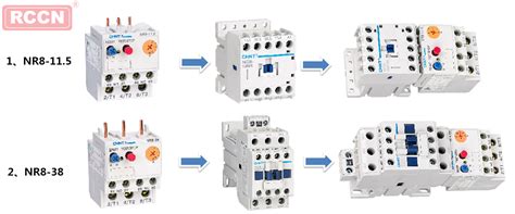 열 과부하 릴레이 회로 차단기 Rccn Shanghai Richeng