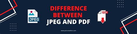 Difference Between Jpeg And Pdf