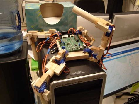 Arduino En Base Cuatro Patas Robot Paso 3 Cuerpo De Robot