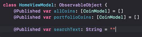 Swiftui Crypto App Project Setup 10~14