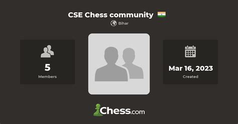 CSE Chess Community Chess Club Chess