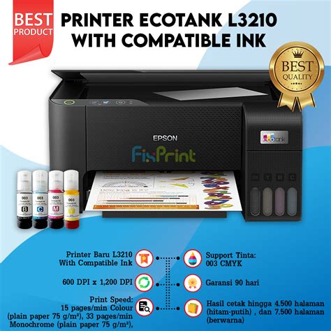 Jual Printer Epson Ink Tank Ecotank L All In One Pengganti Epson L Pengganti Epson L