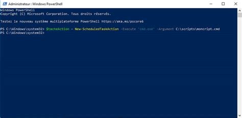 Comment Créer Une Tâche Planifiée En Powershell