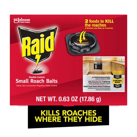 Raid Double Control Small Roach Baits Same Day Delivery Or Pickup