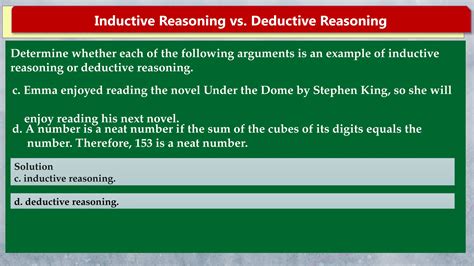 Inductive And Deductive Reasoning Ab Pptx