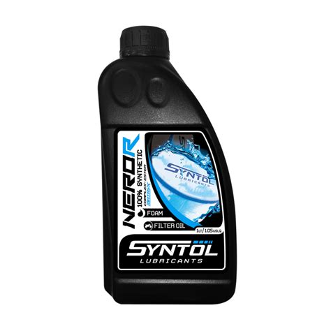 Nero R Foam Filter Oil Syntol Lubricants