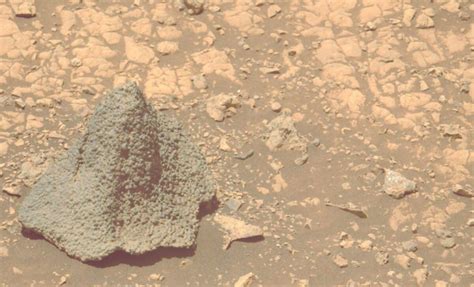 Nasas Perseverance Rover Stumbles Upon A Mysterious Helmet Shaped Rock On Mars