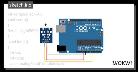 Temperaturemonitoring Wokwi Esp32 Stm32 Arduino Simulator