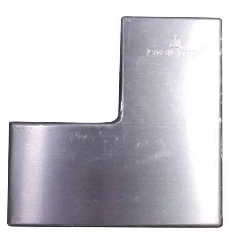 Stainless Steel Polished L Glass Patch Fitting At ₹ 375piece In Mumbai